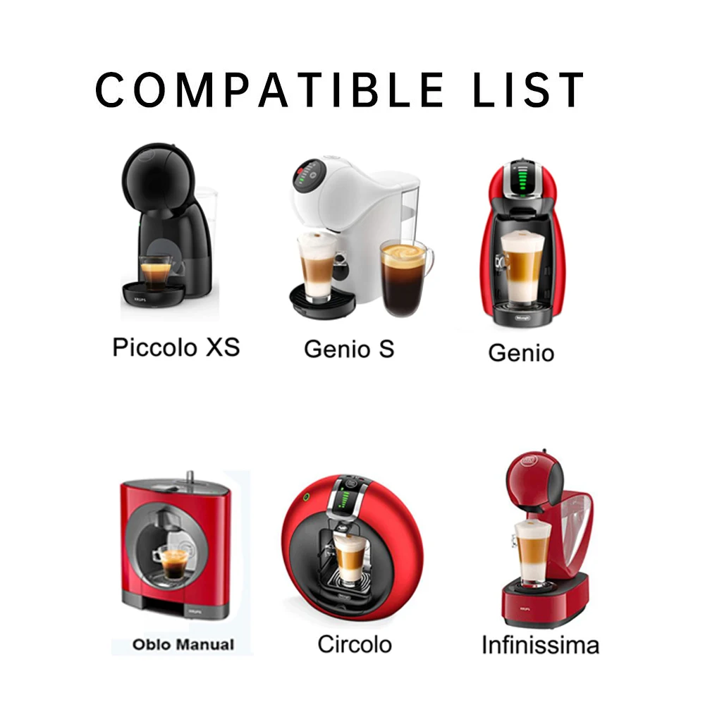 1a 1m - capsules de lait réutilisables, pour nescafé Dolce Gusto ...