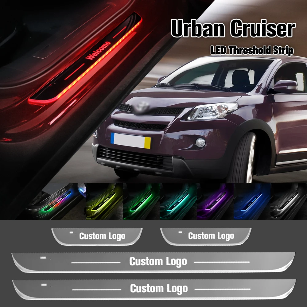 Custom Car Lighting Custom With Magnet - Personalized Car Welcome ...