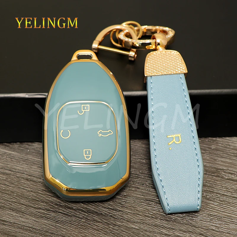 NEW TPU Car Key Cover Case Holder for Trumpchi GAC 2021 Empow J11 J12 ...
