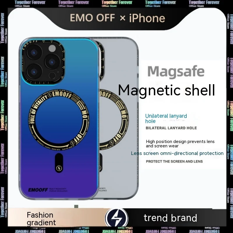 Emo-Off-Phone14-Pro-funda-para-tel-fono-inteligente-Magsafe-magn-tica ...