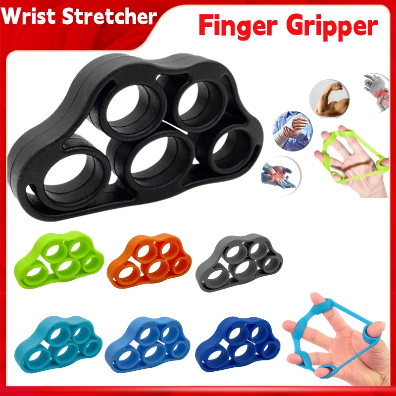Wrist-Stretcher-Finger-Gripper-Expander-Strength-Trainer-Exercise ...