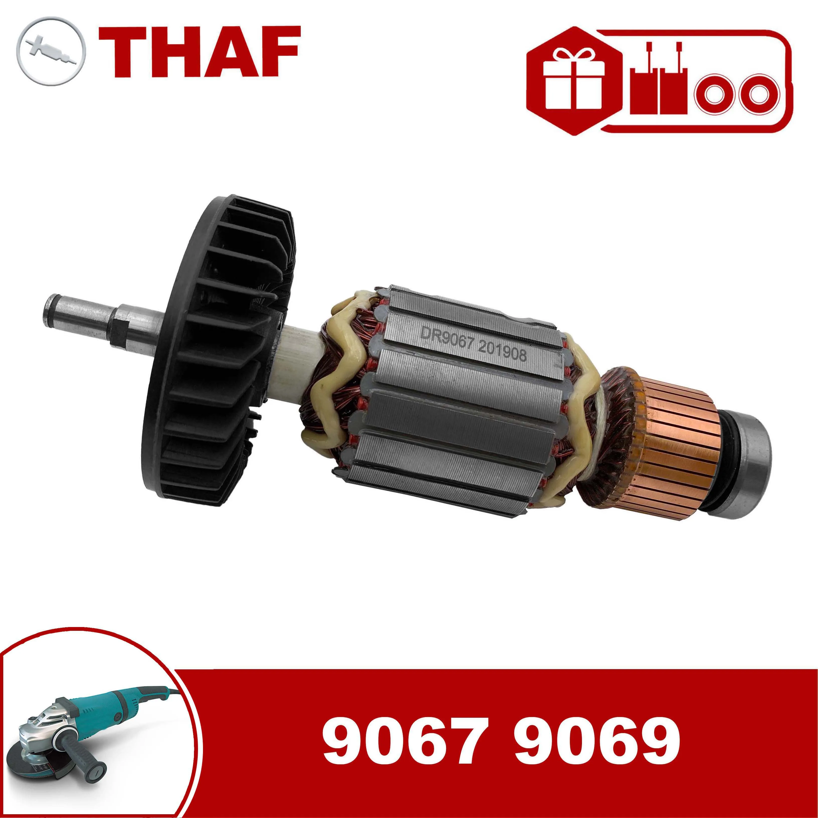 AC220V-240V-Armature-Rotor-Anchor-Replacement-for-MAKITA-Angle-Grinder ...