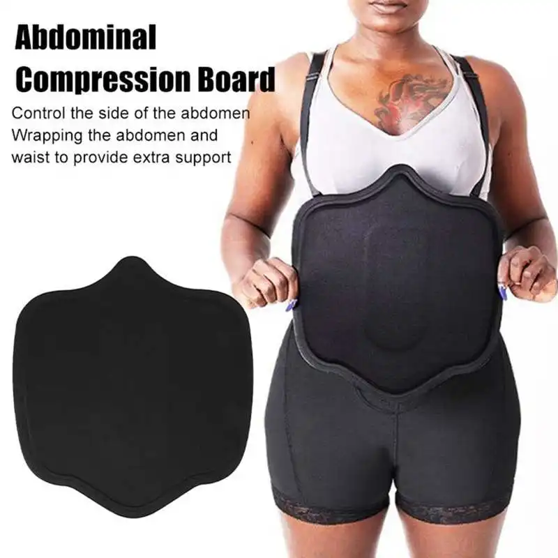 Post Surgery Compression Abdominal Liposuction Foam Pad Flatten Belly ...