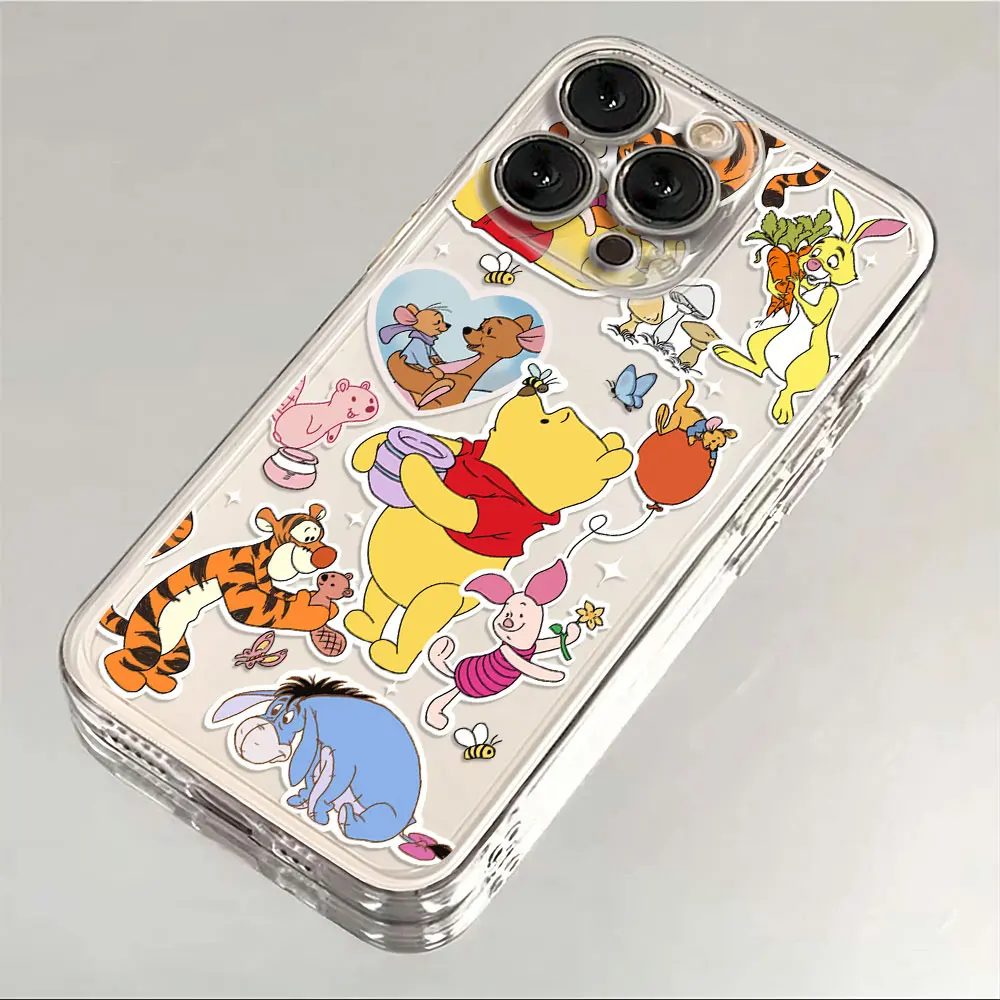 Adorable Pooh Bear and Tigger Soft TPU Phone Case Cover for Redmi Note ...