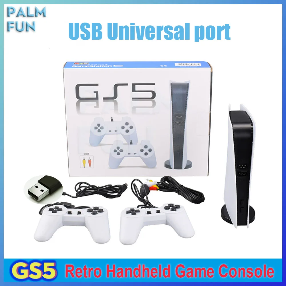 GS5-TV-Game-Console-USB-Port-8-Bit-Game-Box-Retro-AV-Output-USB ...
