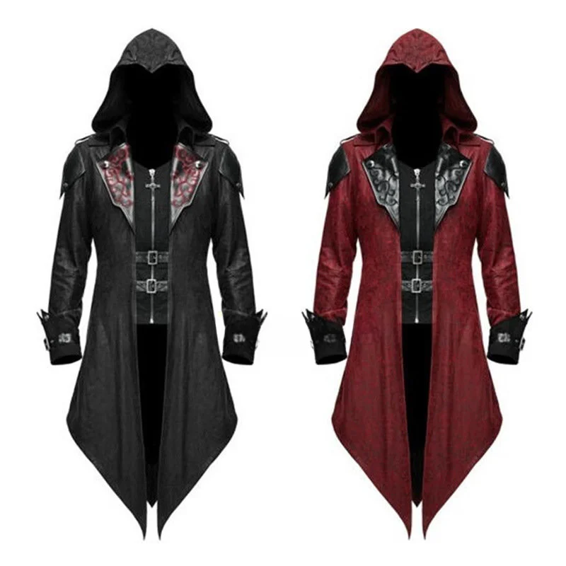 2-Color-Assassin-Cosplay-Medieval-Man-Streetwear-Hooded-Jackets-Outwear ...