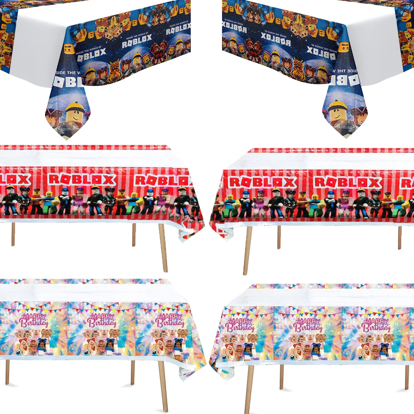 Roblox Birthday Party Tablecloth – Kiddie Corner