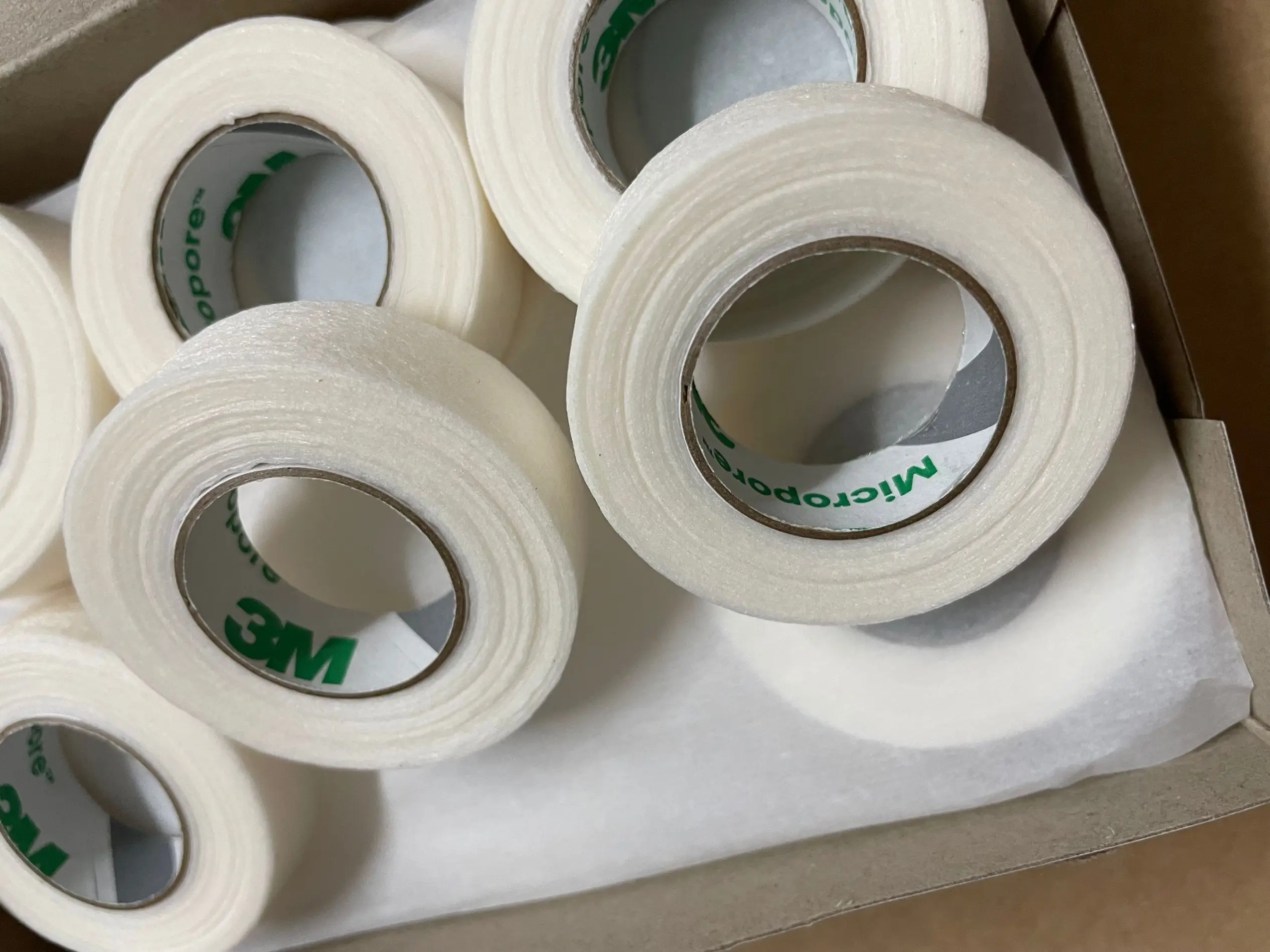 24 Pcs 3m Micropore Tape Breathable Tapes For Lash Extension Surgical Paper Tape 1530-0 1/2 ...