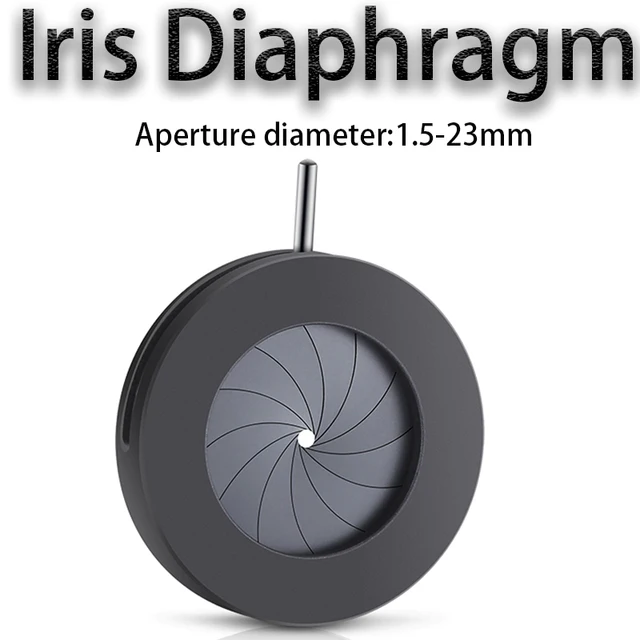 Microscope Parts Microscope Aperture Diaphragm - Adjustable Lens ...