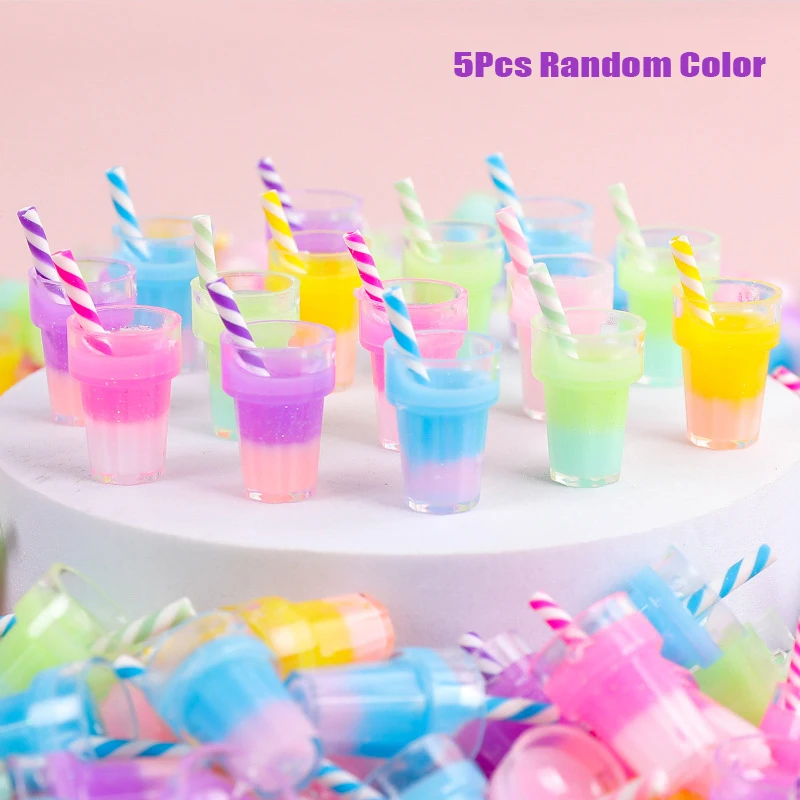 5Pcs-1-12-Dollhouse-Miniature-Milk-Tea-Cup-Color-Juice-Drink-Cup-Mode ...