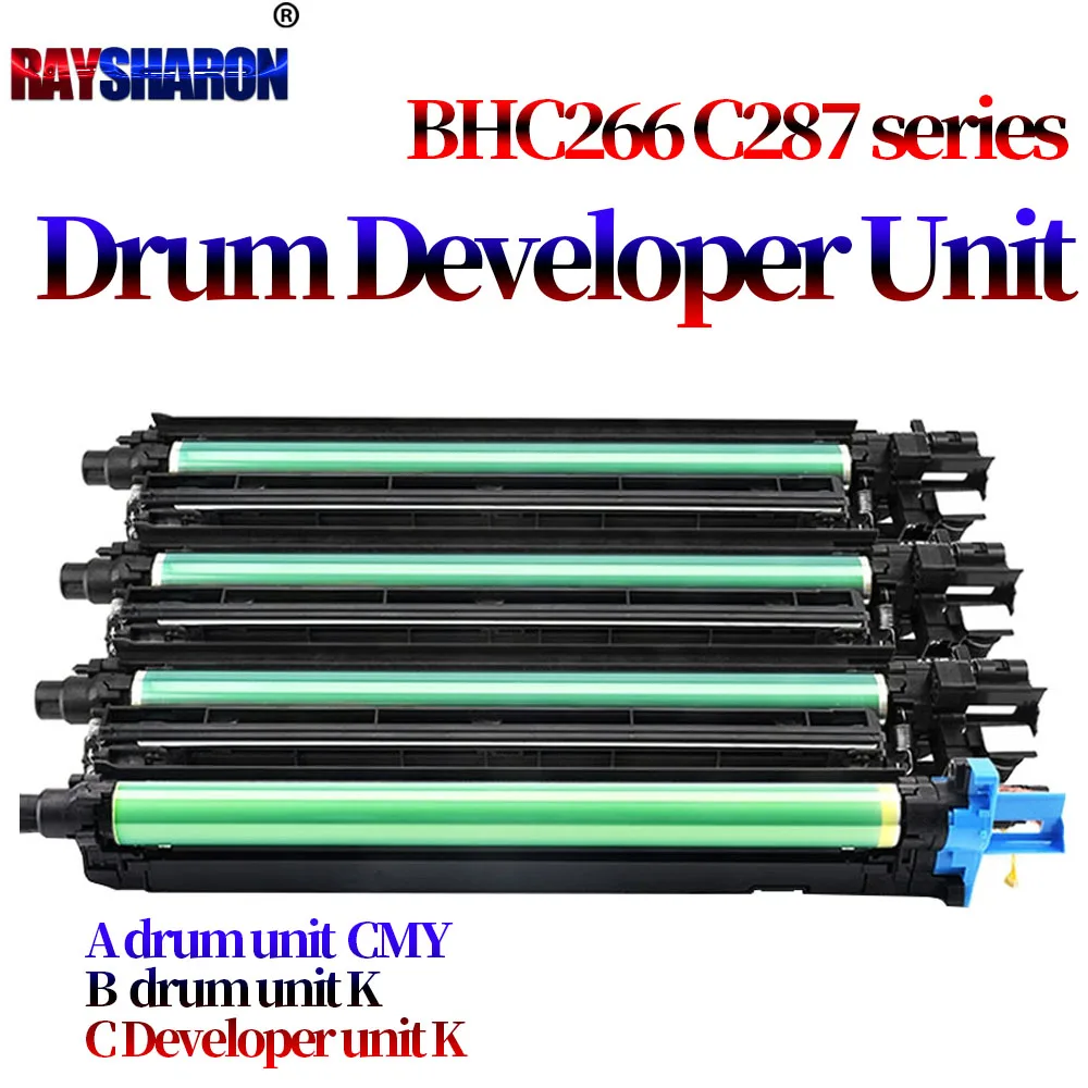 Unidade do Tambor de imagem Unidade Desenvolvedor Para Konica Minolta Bizhub C266 C226 C256 C287 ...