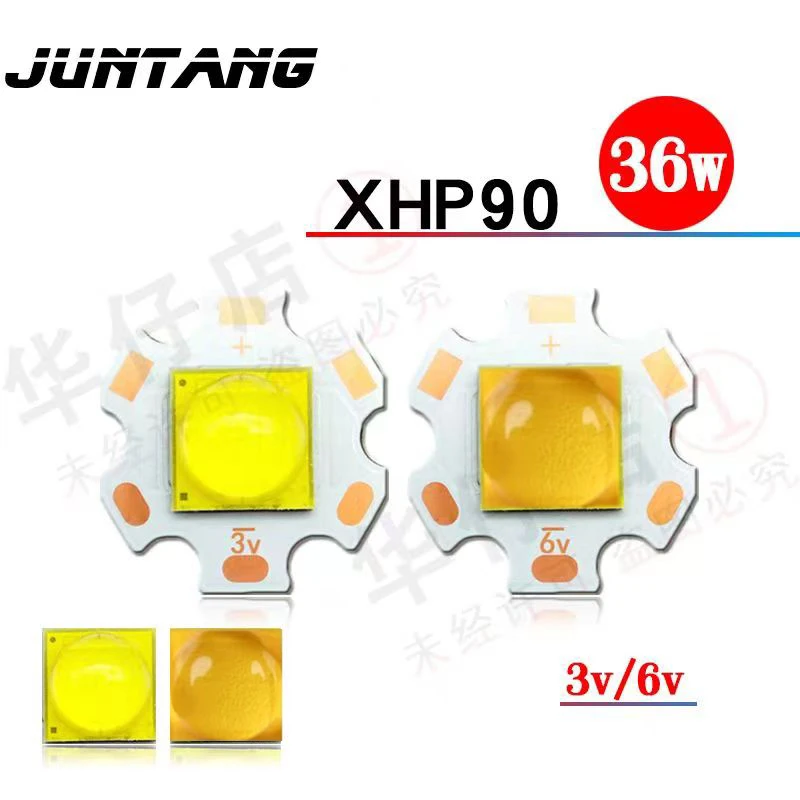 High-power-LED-ceramic-XHP90-white-light-warm-white-36W-soldered-copper ...