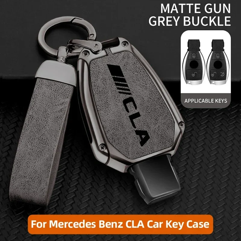 Zinc-alloy-car-remote-key-cover-for-Mercedes-CLA200-CLA260-CLA250 ...