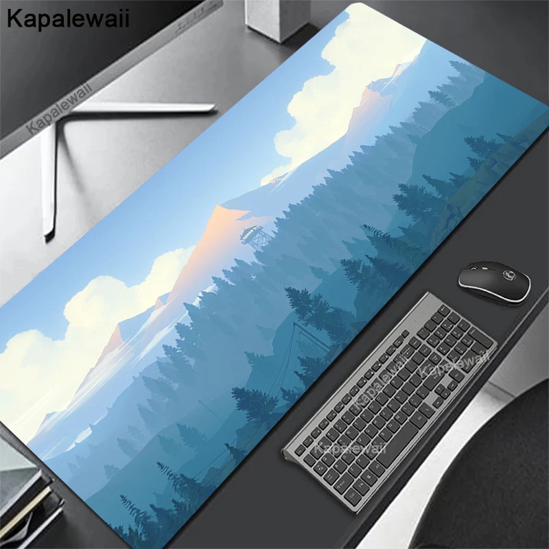 Deep-Forest-Firewatch-Mouse-Pad-Gamer-XL-Custom-Large-HD-Mousepad-XXL ...