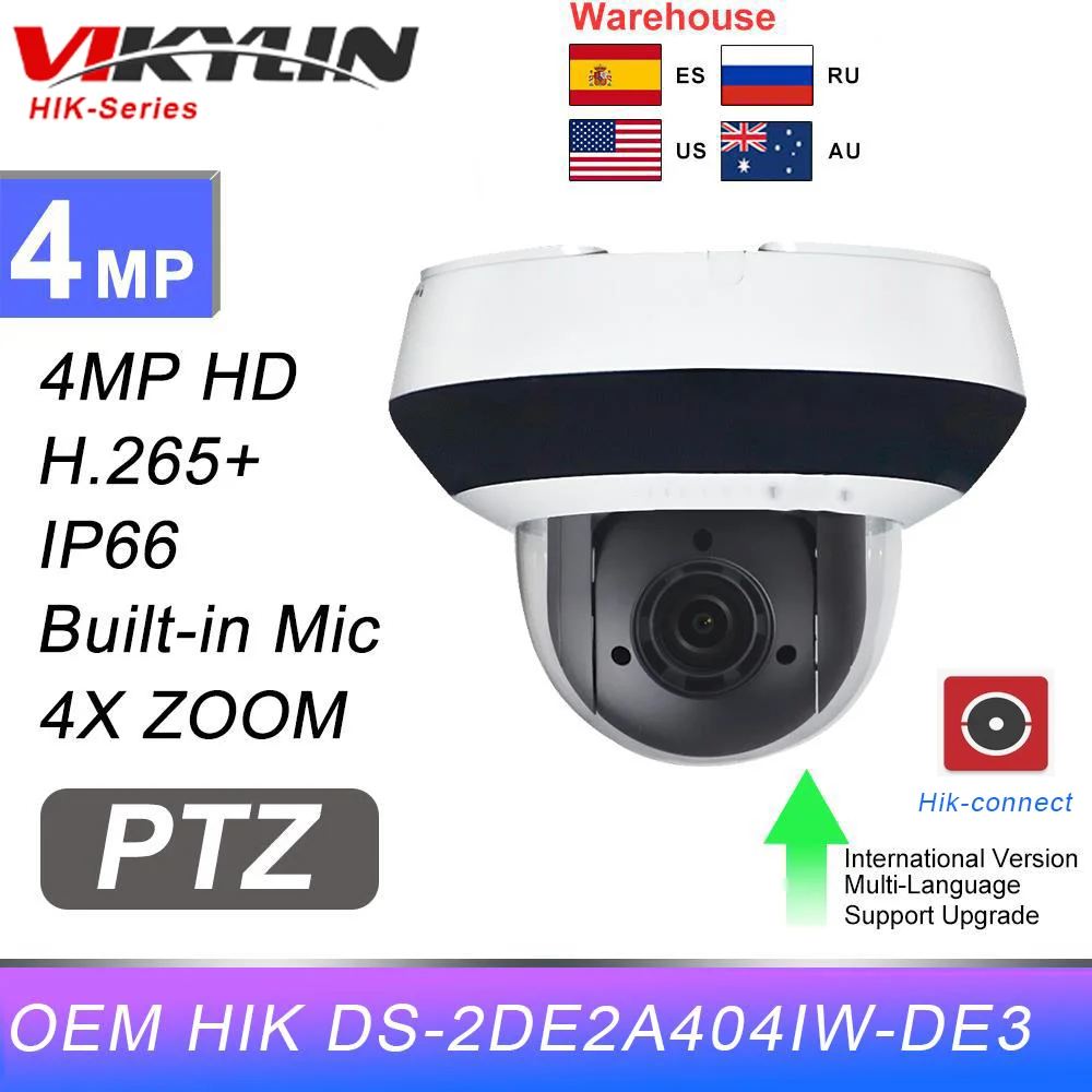 Vikylin-OEM-HIK-4MP-PTZ-IP-Camera-4X-Zoom-DS-2DE2A404IW-DE3-PoE-CCTV ...
