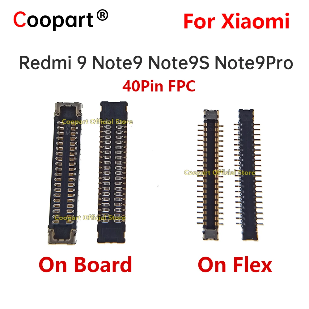 Cargador Usb de 40 Pines, conector FPC, puerto de carga, enchufe a bordo para Xiaomi Redmi 9 ...