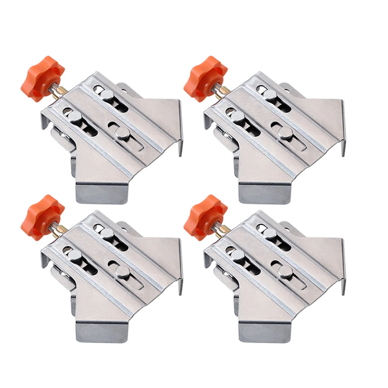 4PCS-Open-Right-Angle-Clamp-90-Degree-Clip-Fixer-Stainless-Steel ...