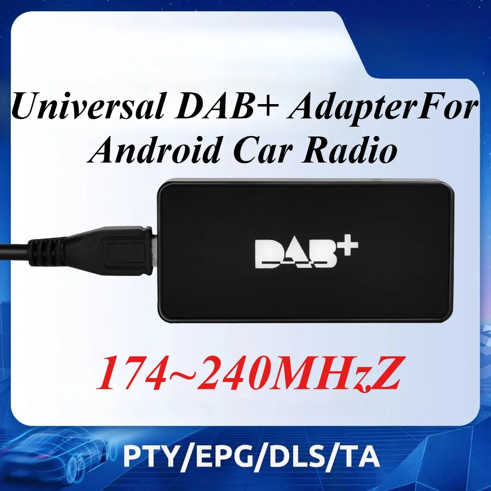 Universal Car DAB Digital Radio Adapter USB Powered Tuner Box with ...