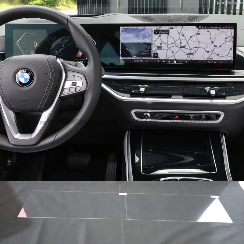 Tempered-glass-screen-protector-For-BMW-X5-iDrive-8-xDrive40i-sDrive40i ...