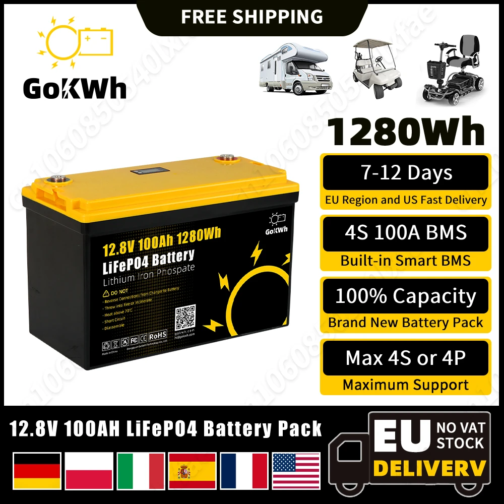 GoKWh-12V-100AH-LiFePO4-Battery-Pack-Brand-New-Lithium-Iron-Phosphate ...