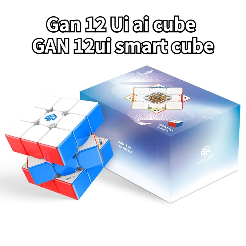[Funcube]Gan 12 Ui ai cube GAN 12ui smart cube Magnetic Magic Speed Cube Stickerless Gan 12 UI ...