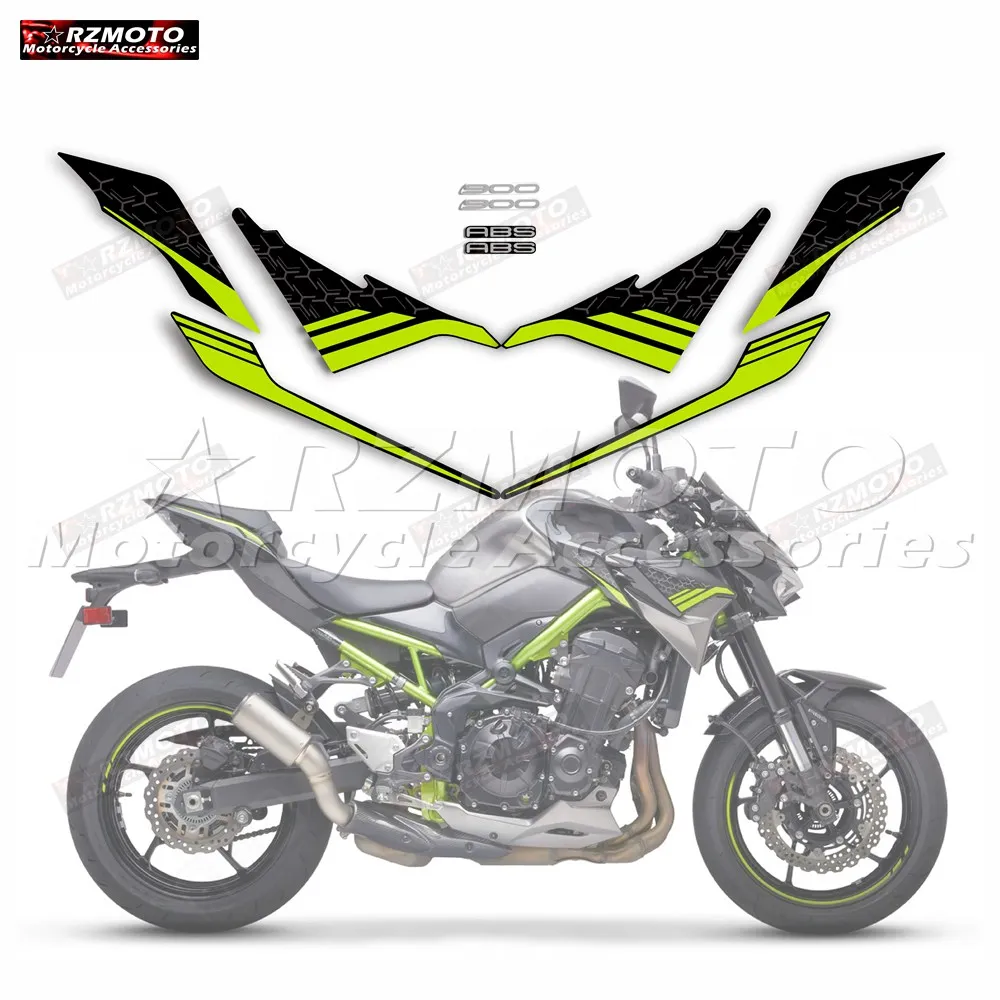 For-Kawasaki-Z900-2020-2021-Body-Decoration-Sticker-Fairing-Sticker-Kit ...