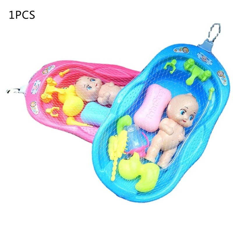 Baby-Doll-Bath-Time-Set-Girls-Bath-Tub-Toys-Games-Kids-Christmas ...