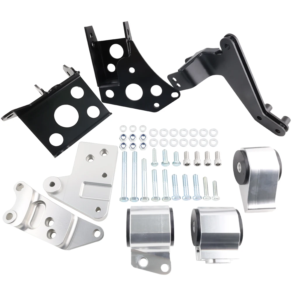 Engine-Mount-Bracket-Kit-For-Civic-K-Swap-K20-K24-EK-Chassis-1996-2000 ...