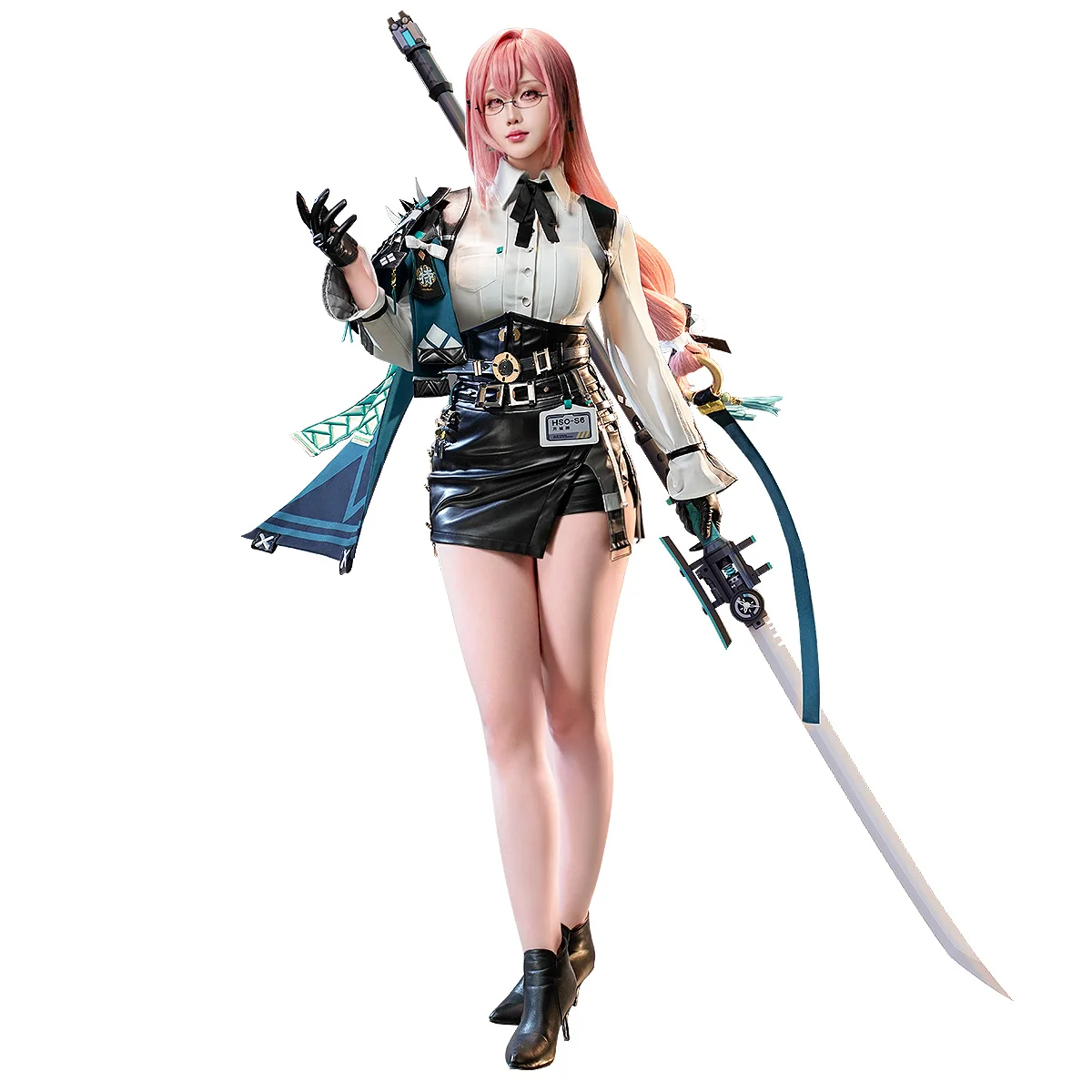 Game ZZZ New Tsukishiro Yanagi Cosplay costume Halloween Christmas Role ...