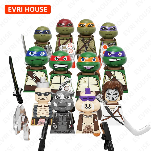 Lego Ninja Turtles Minifigures