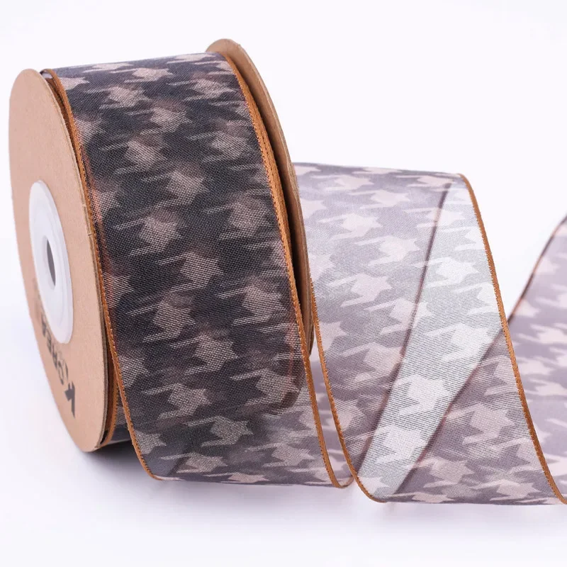 Kewgarden-25mm-40mm-50mm-1-1-5-2-Houndstooth-Organza-Ribbons-DIY-Hair ...