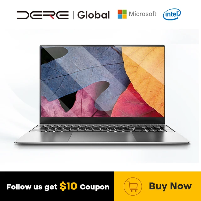 DERE R9 Pro Laptops 15.6 Inch Intel Celeron N5095 12GB RAM 512 SSD 1920 ...