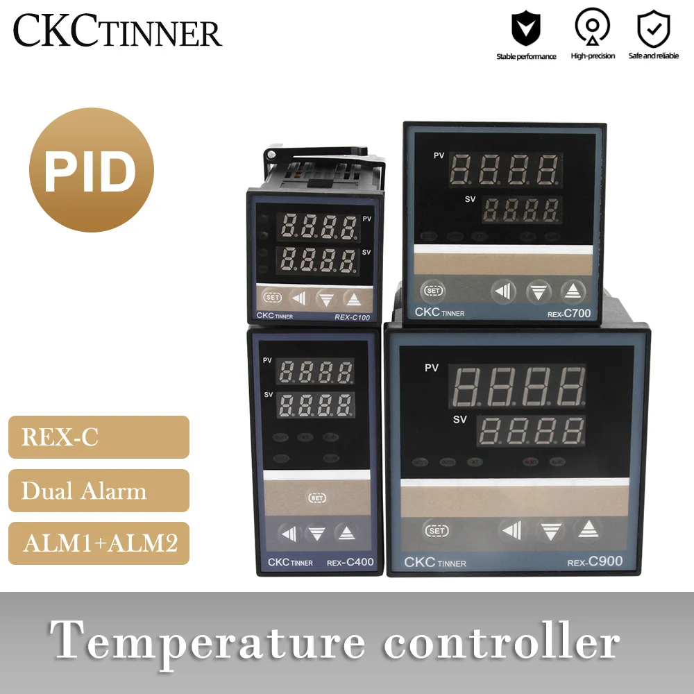 PID-Digital-Intelligent-Industrial-Temperature-Controller-Dual-Alarm-220V-RELAY-REX-C100-C400 ...