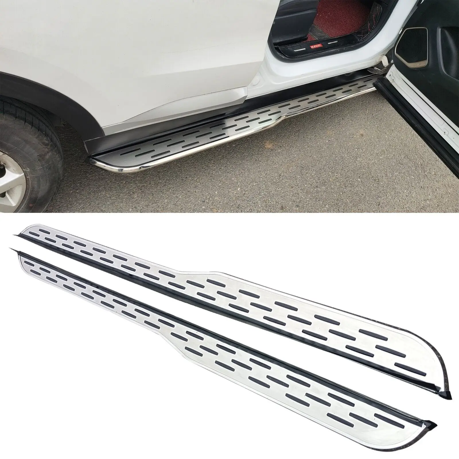2Pcs Running Board Side Step Fits for Mitsubishi Outlander 2022 2023 ...