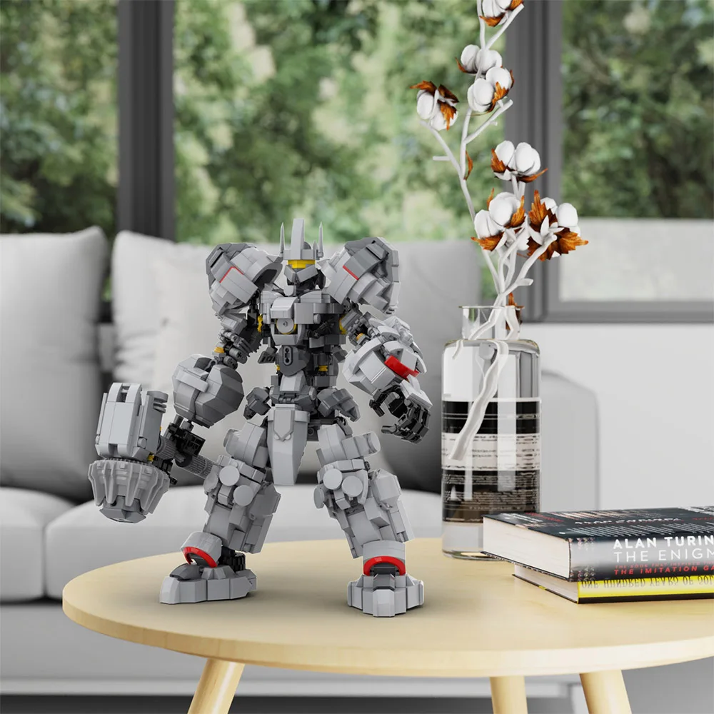 Building Block Kit | Tank Hero Hammer | Bastion Figures | Brick Tank ...