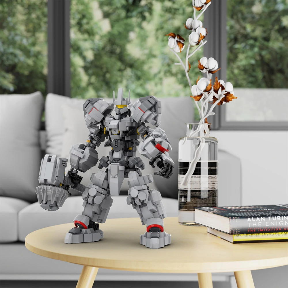 Building Block Kit | Tank Hero Hammer | Bastion Figures | Brick Tank ...