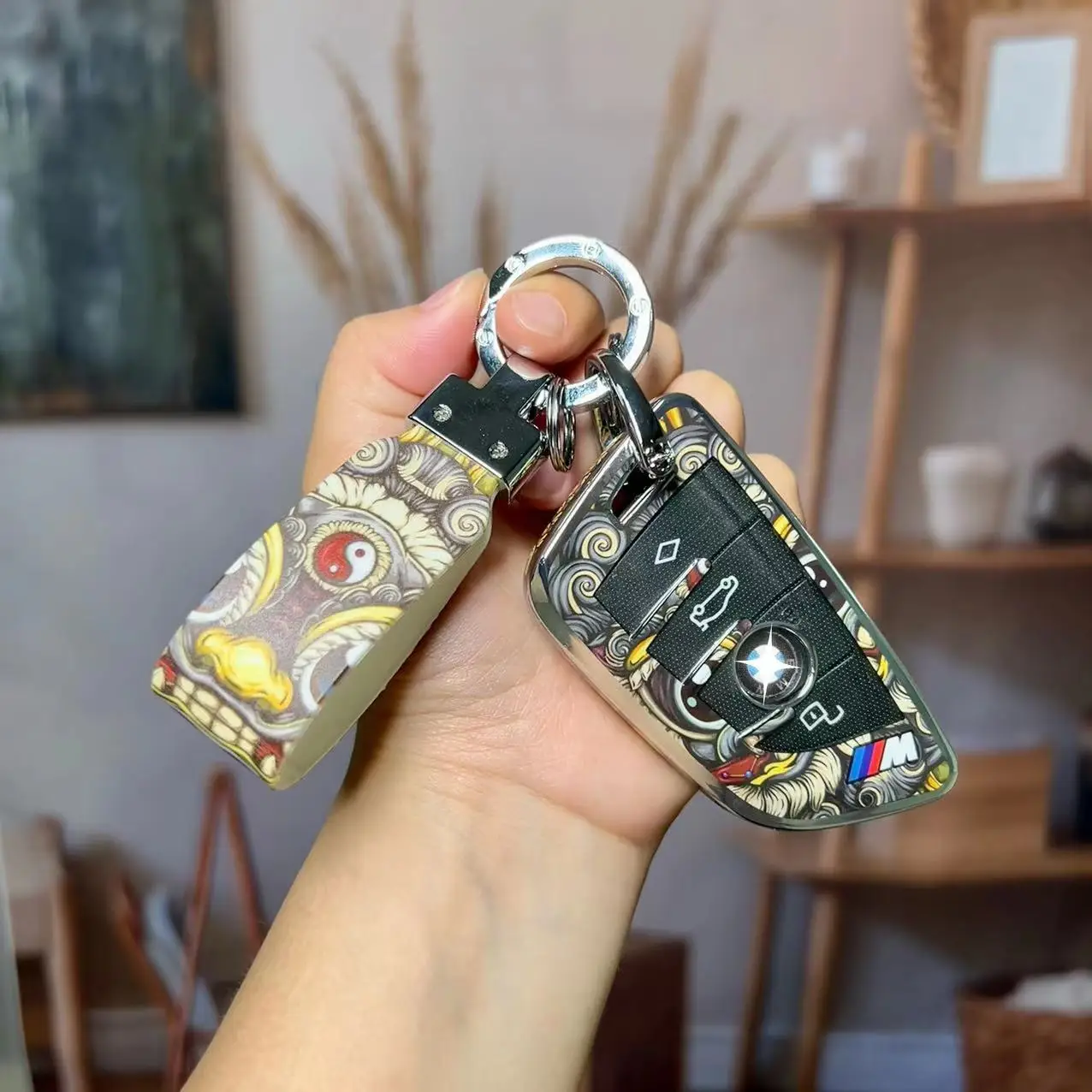 New-Fashion-TPU-Trend-Chinese-Style-Suitable-BMW-Car-Key-Set-Full-Cover ...