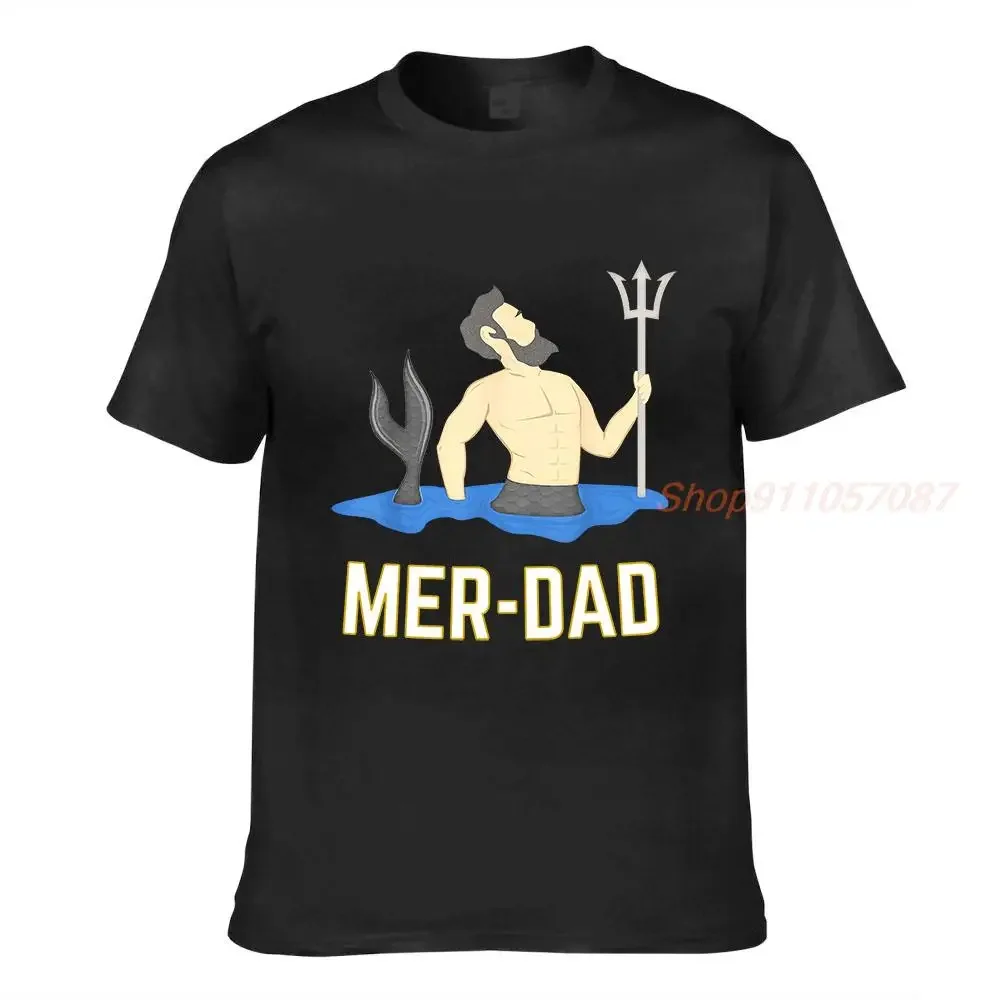 Men-T-Shirt-Women-Men-Merdad-Mermaid-Dad-Father-of-a-Mermaid-Mer-Family ...