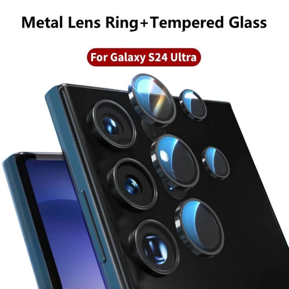 Camera-Metal-Lens-Protector-For-Samsung-S24-S23-S22-Ultra-Lens-Screen ...