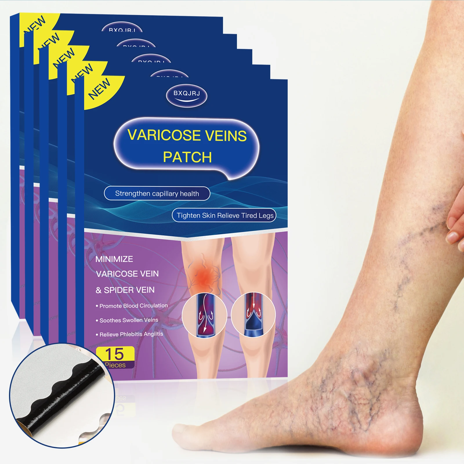 Varicose Veins Vasculitis Patch Relief Leg Vasculitis Spider Varicose ...