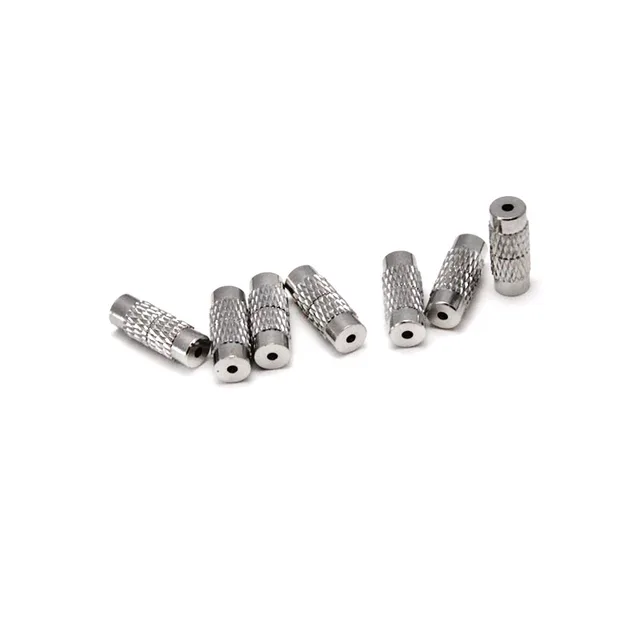 20-50PCS Brass Fasteners Buckles Closed Beading End Clasp Screw Clasps ...