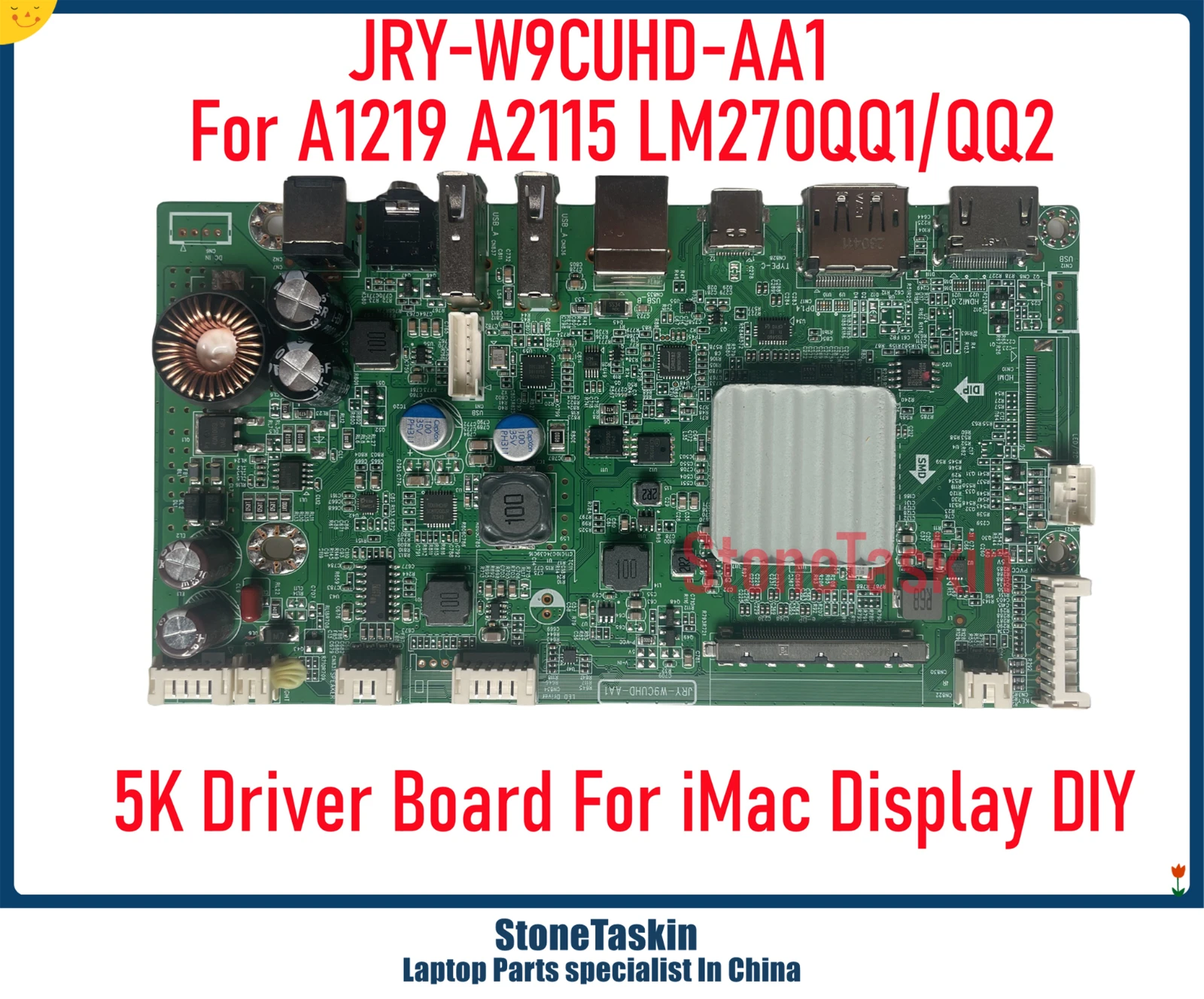 StoneTaskin 5K Conversion Driver Board For iMac 27 inches A1419 A2115 ...