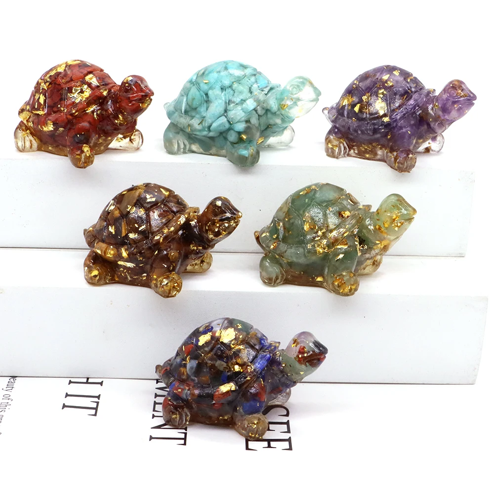 50mm-Cute-Tortoise-Statues-Resin-Tumbled-Stone-Healing-Crystal ...