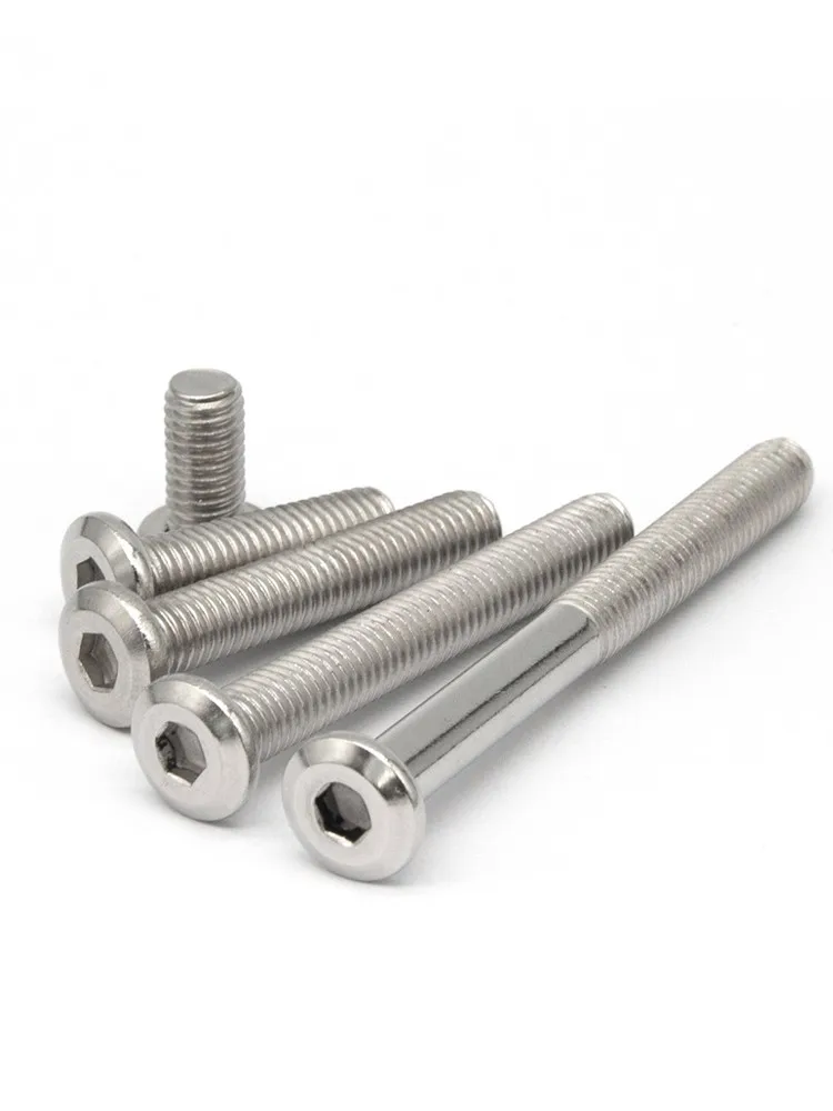 VIS,m8x25--Vis À Tête Plate Et Hexagonale M6-m8 Pour Meubles, 20 Pièces ...