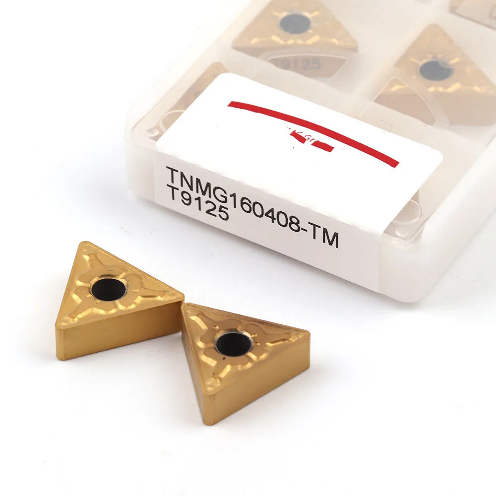 10PCS-Tungaloy-TNMG160408-TM-T9125-High-quality-carbide-outer-External-turning-tool-CNC-lathe ...