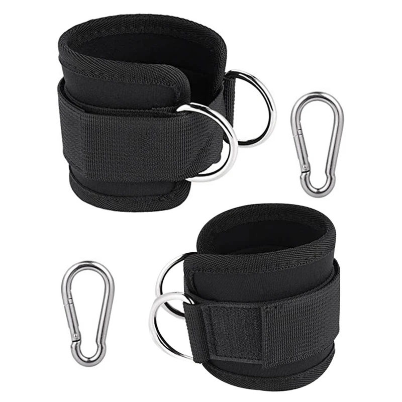 Ankle-Strap-For-Cable-Machines-Padded-Ankle-Straps-For-Kickbacks-Leg ...