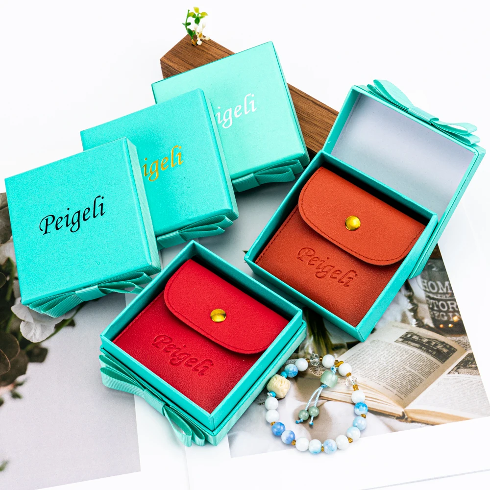 Custom-Logo-Bowknot-Jewelry-Box-Travel-Earring-Game-Card-Organizer ...