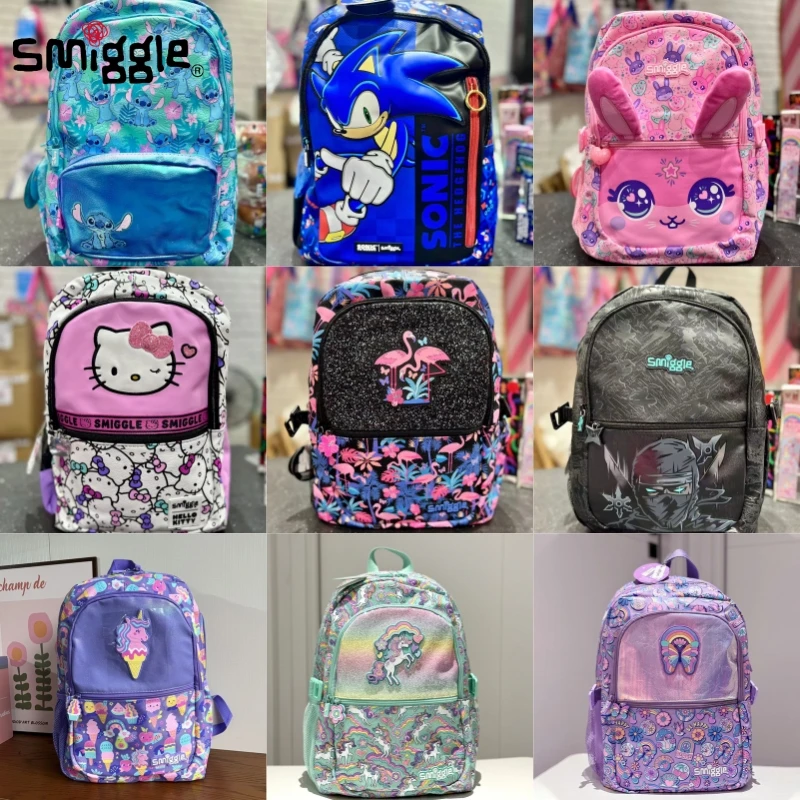 Nova-austr-lia-smiggle-mochila-disney-sereia-saco-de-escola-das-crian ...