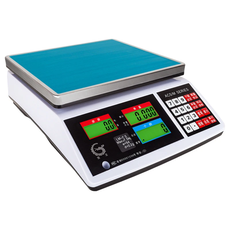 High Precision 30kg x 0.5g Digital Accurate Electronic Balance Scale Laboratory Weighing ...