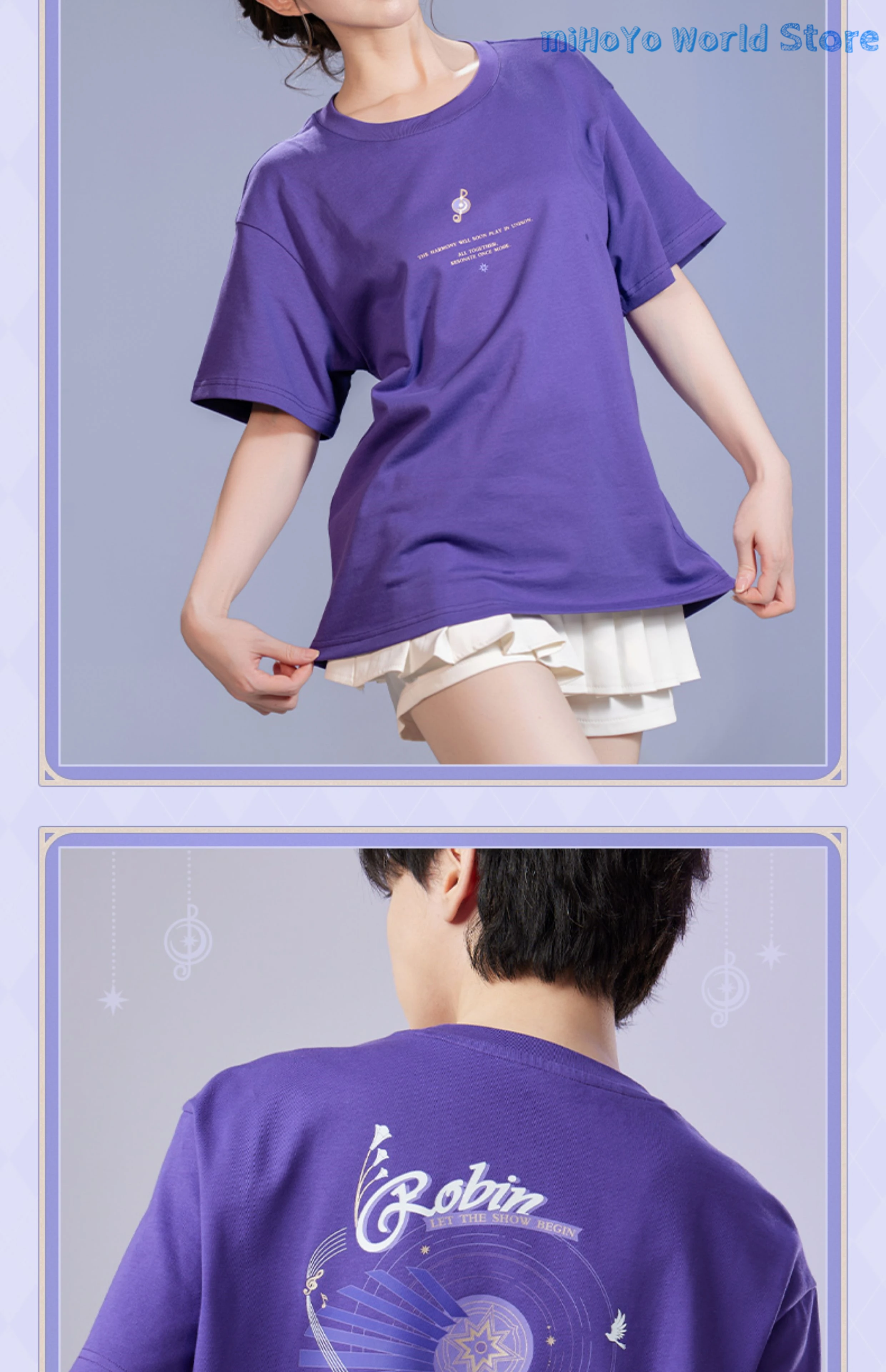 Футболка Robin MiHoYo Honkai Star Rail | AliExpress